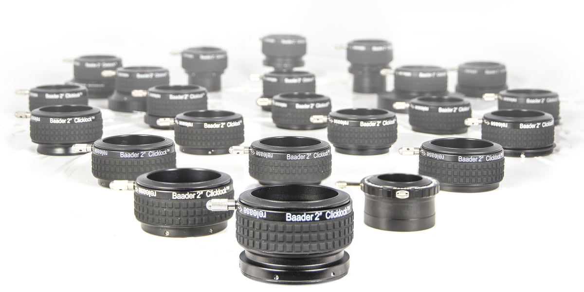 Baader 2" ClickLock eyepiece clamps (from T-2 to 4,1") — Alpine ...
