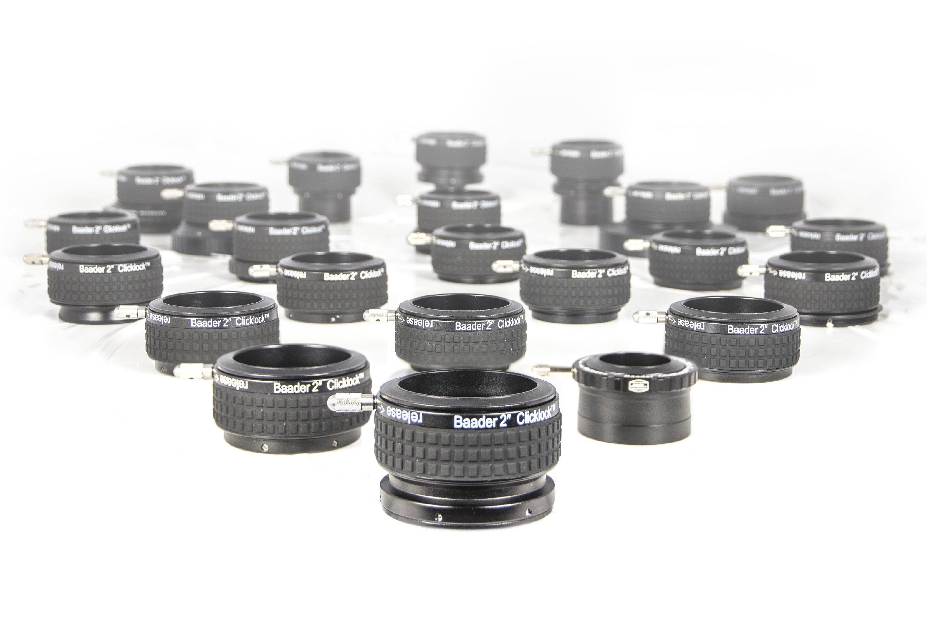 Baader 2" ClickLock eyepiece clamps (from T-2 to 4,1") — Alpine ...
